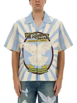 3.PARADIS Journey Of Dreams" Shirt - Blue