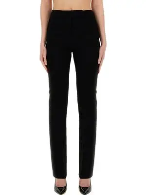 Max Mara Straight Leg Trousers - Black
