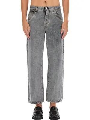 Etro Easy Fit Jeans - Grey