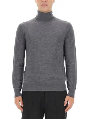 BALLANTYNE Wool Turtleneck - Grey