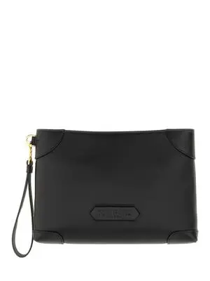 TOM FORD Leather Clutch - Black