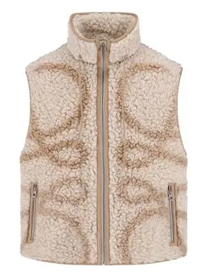 Loewe Anagram Wool Vest - Beige