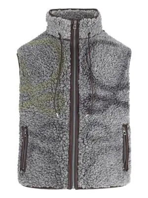 Loewe Anagram Wool Vest - Gray