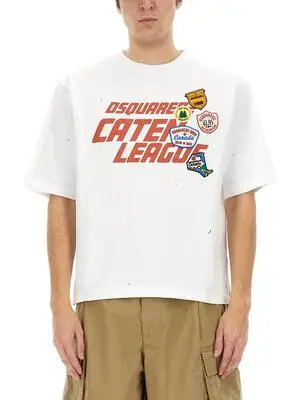 Dsquared2 T-shirt With Print - White