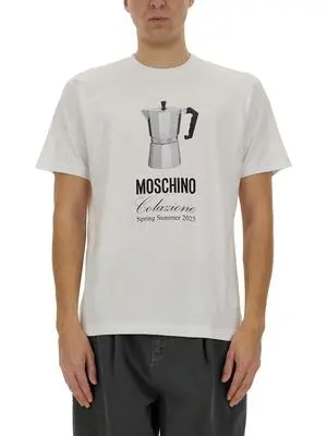 Moschino Breakfast" T-shirt - White
