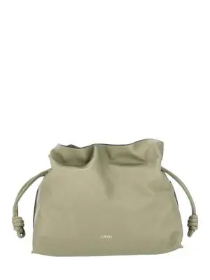 Loewe Flamenco Clutch Large Shoulder Bag - Green