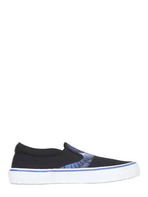 MARCELO BURLON COUNTY OF MILAN Vulcanized Slip-ons - Black