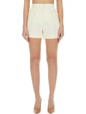 Max Mara Tailored Shorts - Ivory