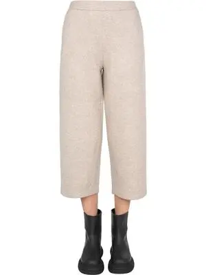 Fabiana Filippi Cropped Trousers - Grey