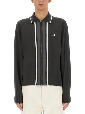 AWAKE NY Shirt With Zip - Black