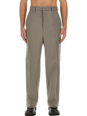 Ami Wide Fit Trousers - Brown