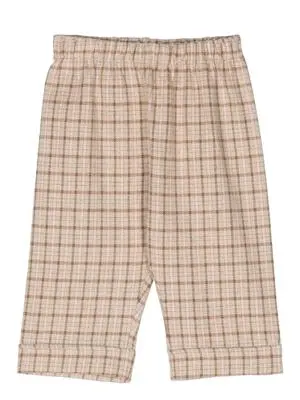 IL GUFO Checked Pants - Multicolour