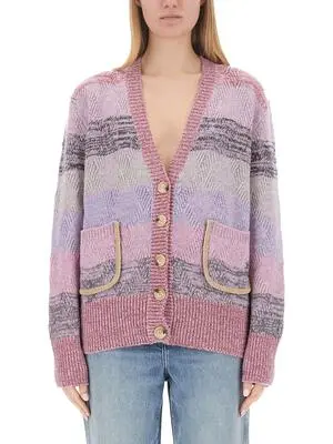 CORMIO Oversized Cardigan - Multicolour