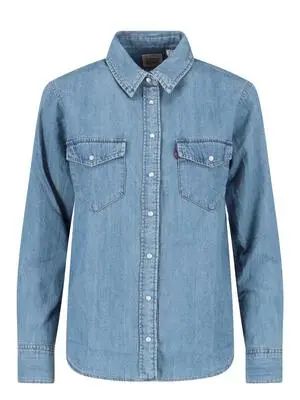LEVI'S STRAUSS Western' Shirt - Blue