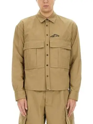 Dsquared2 Icon Ripstop" Shirt - Brown