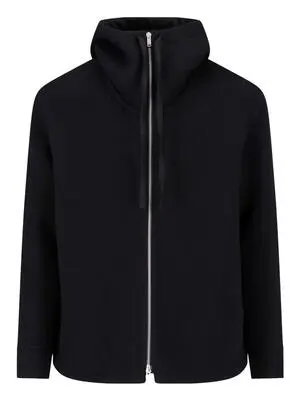 JIL SANDER Oversize Wool Jacket - Black