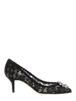Dolce & Gabbana Pumps With Crystals - Black