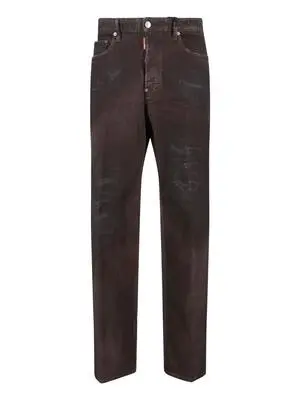 DSQUARED2 Bull Leatherette Jeans