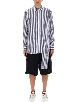Comme Des Garçons Asymmetrical Shirt - Multicolour