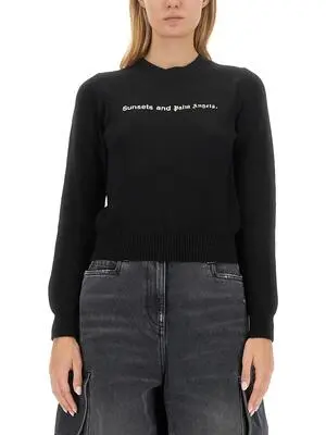 Palm Angels Sunsets Sweater - Black