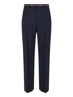 Gucci Cimosa Wool Pants - Blue