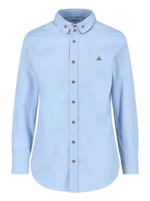 VIVIENNE WESTWOOD 'two Button Krall' Shirt Light Blue