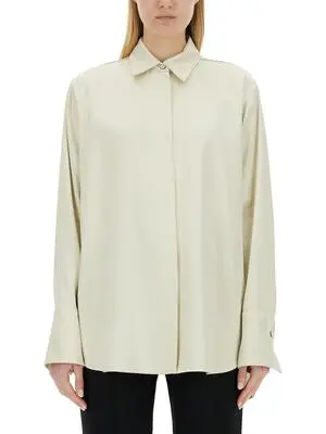 JIL SANDER Shirt With Long Sleeves - Ivory