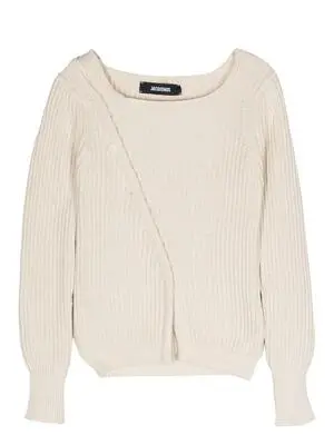 Jacquemus Tricot Cardigan - Beige