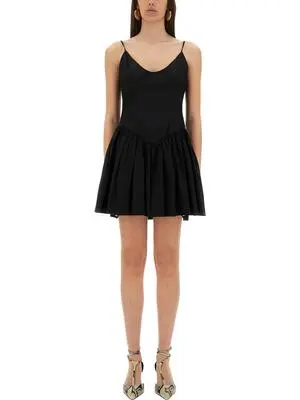 Staud Dena Mini Dress - Black
