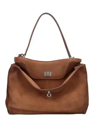 Balenciaga Medium 'Rodeo' Handbag Brown