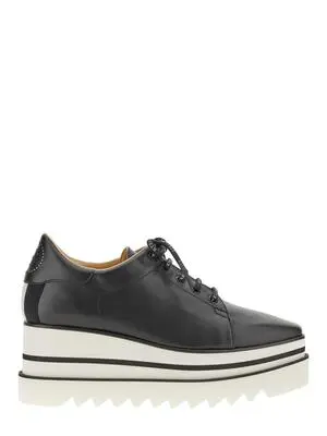 Stella McCartney Elyse Wedge Sneakers - Black
