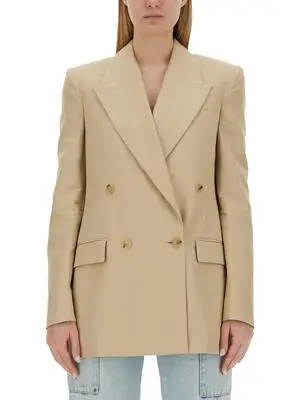 Stella McCartney Double-breasted Jacket - Beige