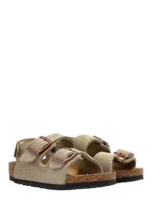 BIRKENSTOCK Logo Sandal - Beige
