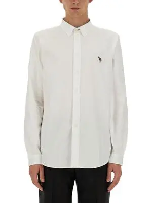 Paul Smith Shirt With Logo - White