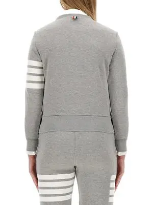 Thom Browne 4-bar Sweatshirt - Grey