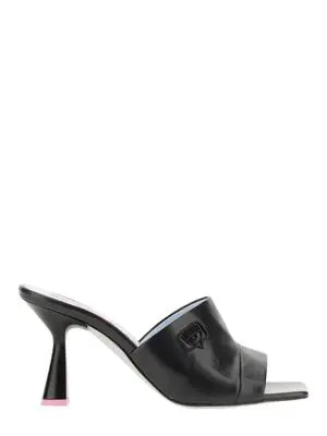 CHIARA FERRAGNI Eyelike Sandal - Black