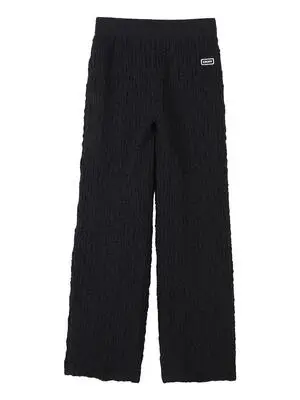 Dkny Wide Leg Trousers - Black
