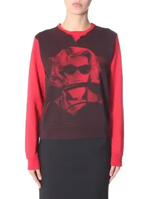 N°21 Crew Neck Sweatshirt - Red