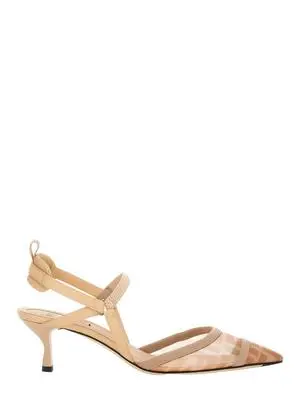 Fendi Hummingbird Lite Slingbacks - Pink