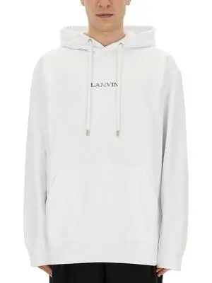 LANVIN Logo Sweatshirt - White