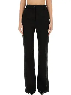 Dolce & Gabbana Flare Fit Trousers - Black