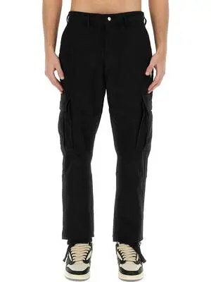 MARCELO BURLON COUNTY OF MILAN Regular Fit Cargo Pants - Black