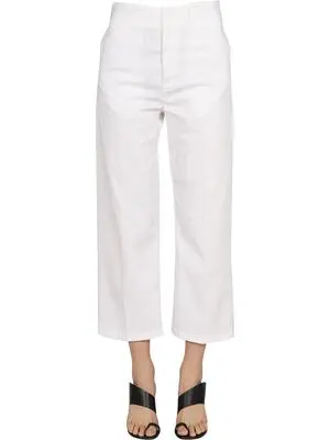 DEPARTMENT 5 Cropped Fit Jeans - White