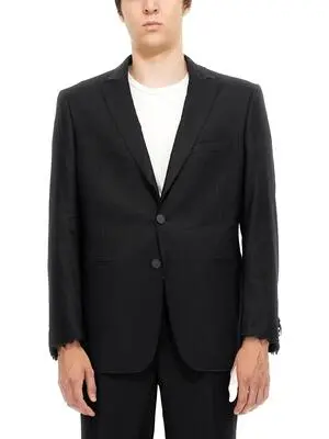 TONELLO Single-breasted Jacket - Black