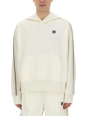 Palm Angels Monogram Sweatshirt - White