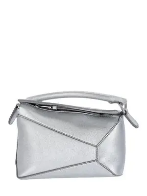 Loewe Puzzle Edge Mini Bag - Silver