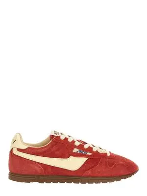 AUTRY Windspin Low Top Sneakers - Red