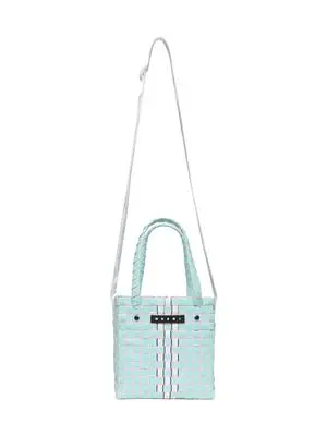 Marni Bucket Bag With Shoulder Strap - Baby Blue