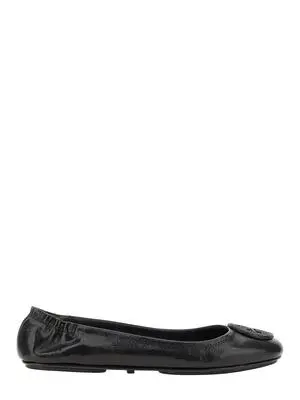 Tory Burch Minnie Travel Ballerinas - Black