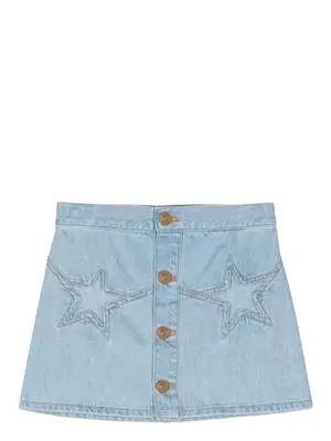 Versace Denim Mini Skirt - Blue